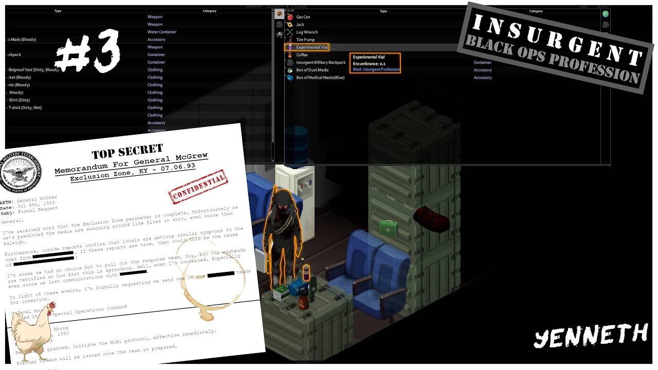 Insurgent + SecretZ Series - Part 3 / Project Zomboid - YouTube