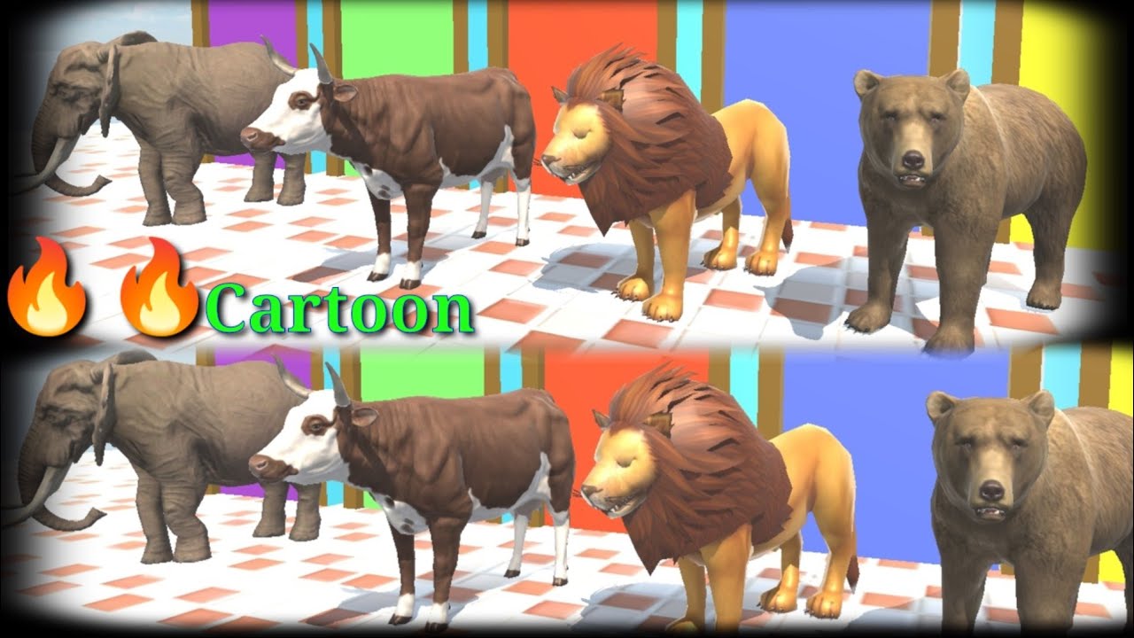 New animal cartoon video!janwar wala cartoon video! abhay indian vlogs ...