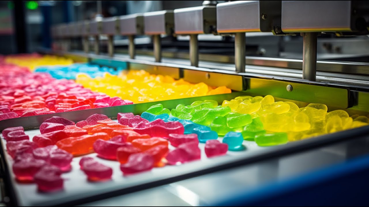 Food production Amazing Candy Making in Factory #foodproduction # ...