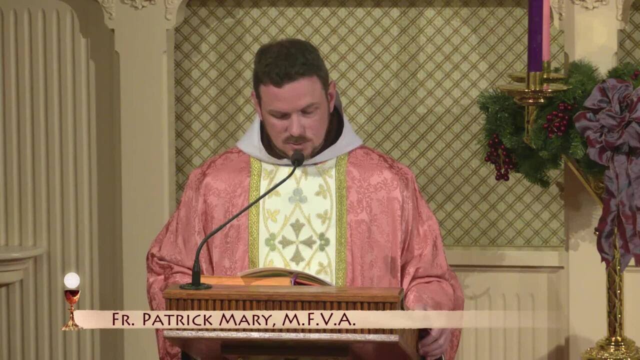 Daily Readings and Homily - 2022-12-11 - Fr. Patrick - YouTube