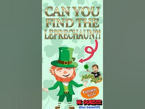 Can You Find The Leprechaun?!? St. Patrick’s Day Brain Break #teaching ...