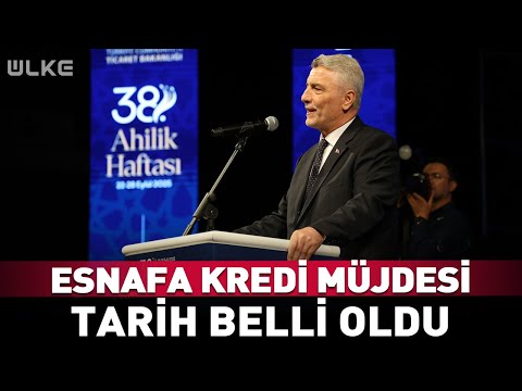 Bakan Bolat'tan Esnafa Kredi Müjdesi! #haber