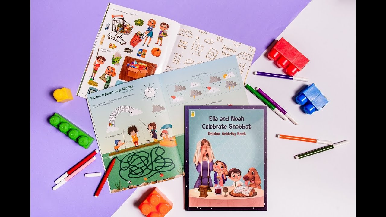 Fun Shabbat activities for kids - YouTube