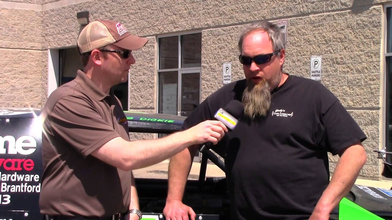 Ohsweken Speedway 2015 Pre-Season Interview with Chris Dickie - YouTube
