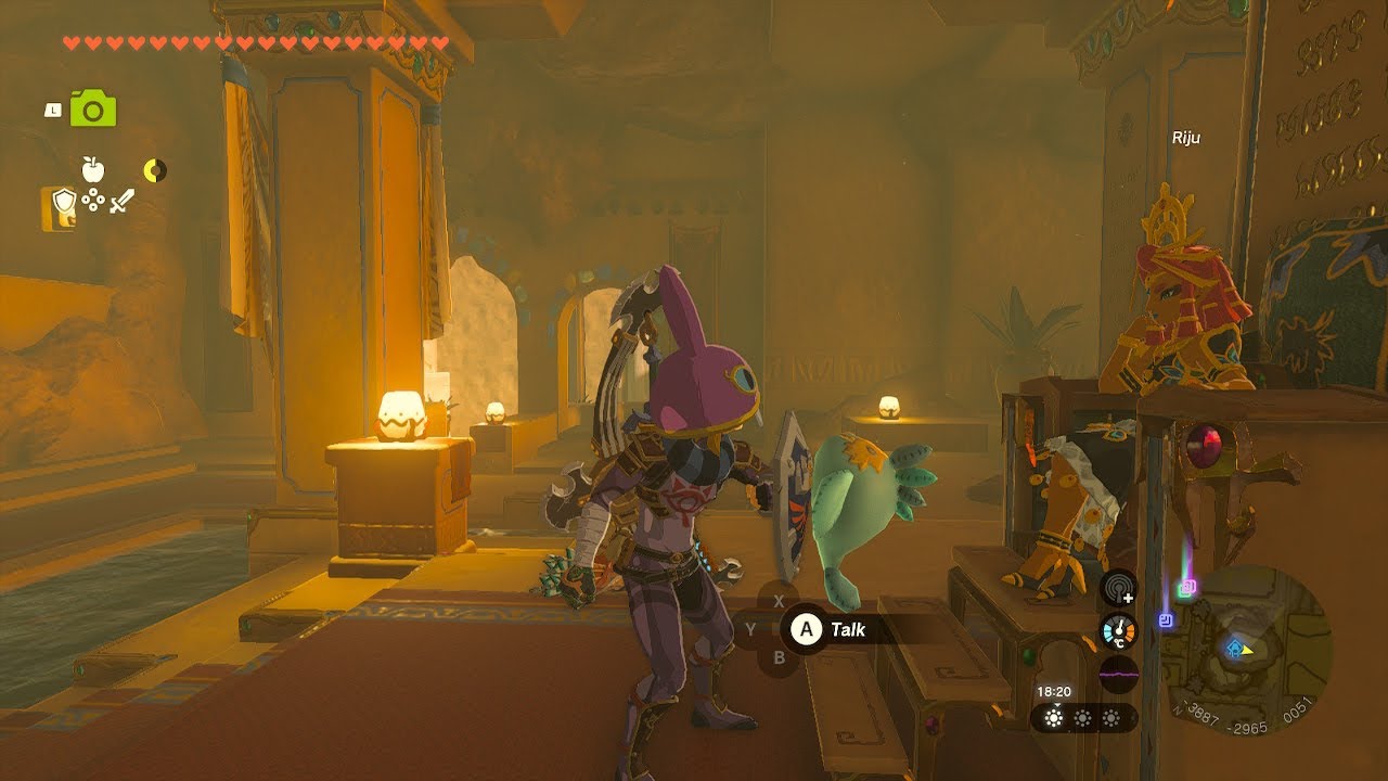 Stealing Riju’s Plushie in Totk… - YouTube