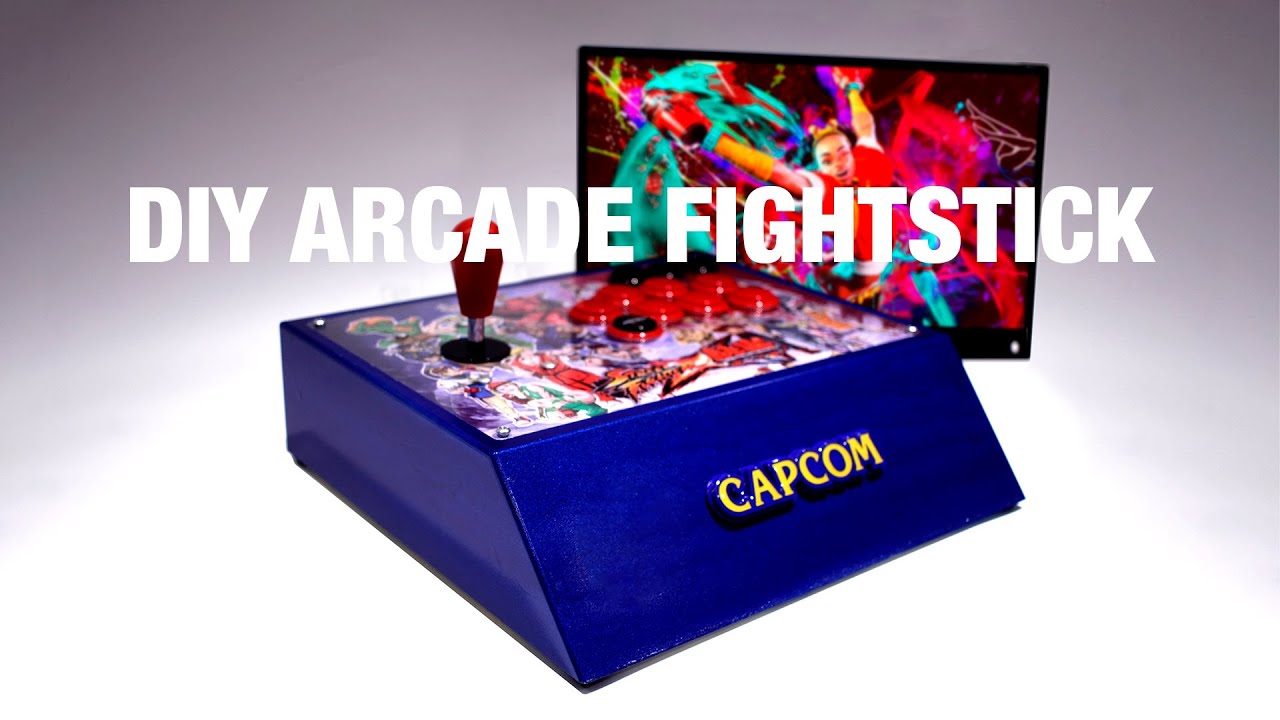 DIY Arcade Fightstick - YouTube