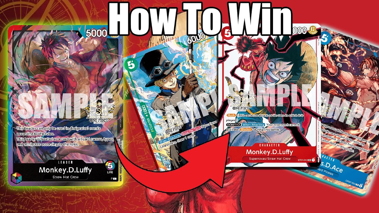 Win These Cards! Anniversary Event Sealed Guide | One Piece Card Game ...