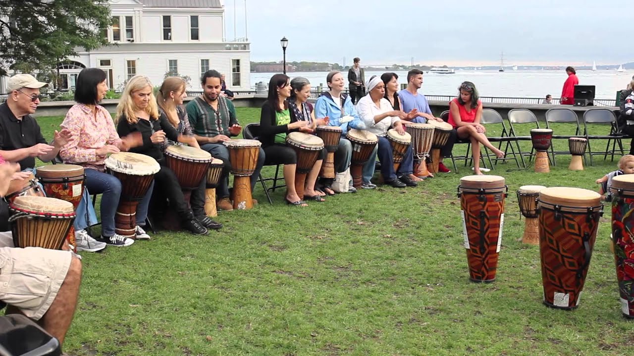Path To Rhythm Group Drumming Programs - YouTube