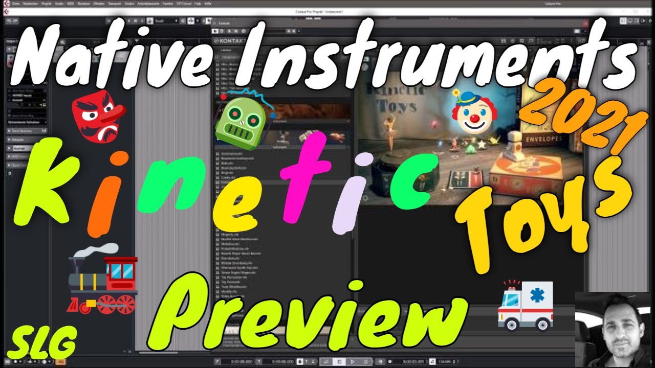 Native Instruments | Kinetic Toys | Presets preview - YouTube