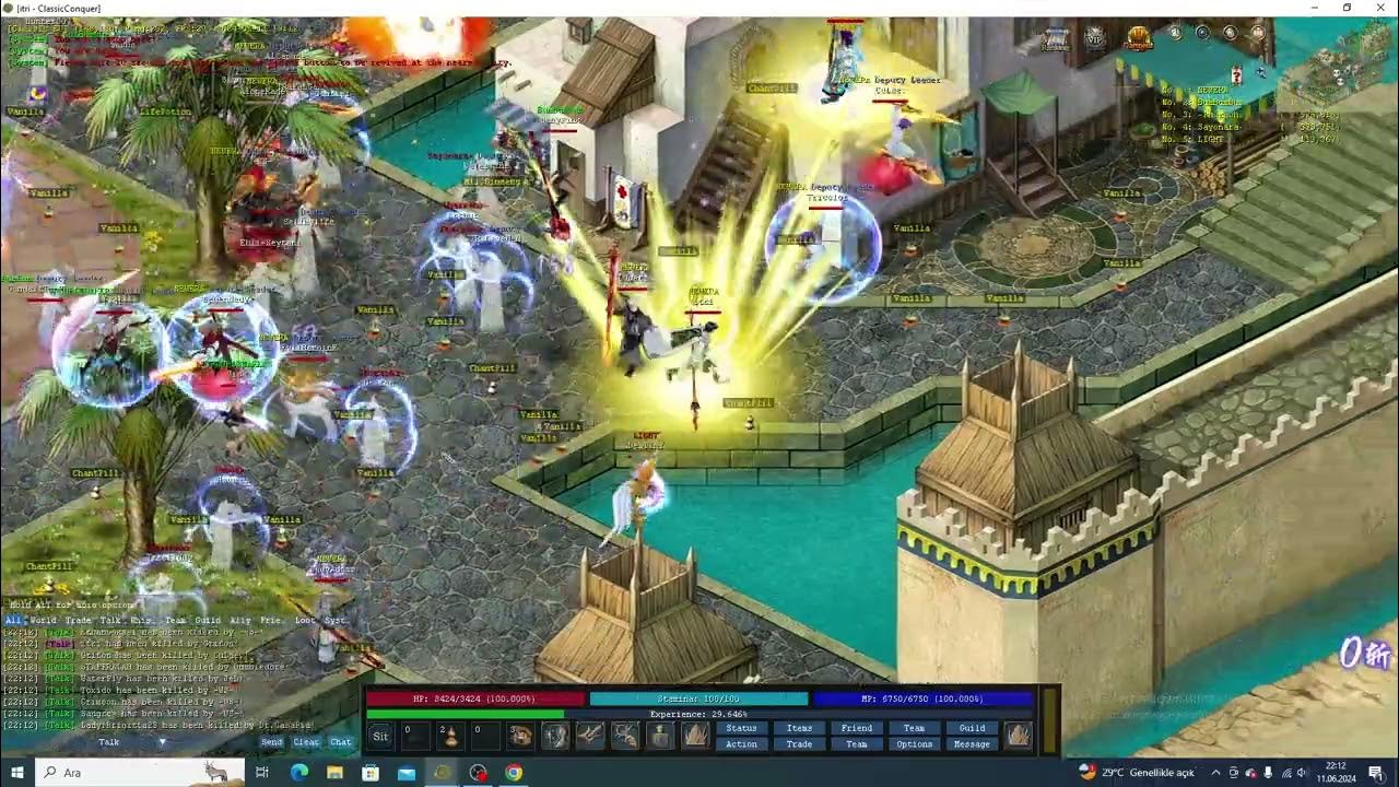 Conquer Online Classic Eu Server Desert City War - YouTube