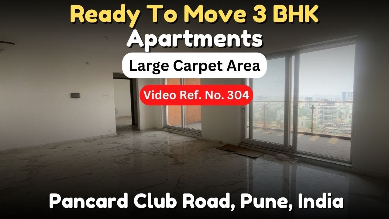 Ready To Move 3 BHK Apartment | Pancard Club Road, Pune, India | +91 ...