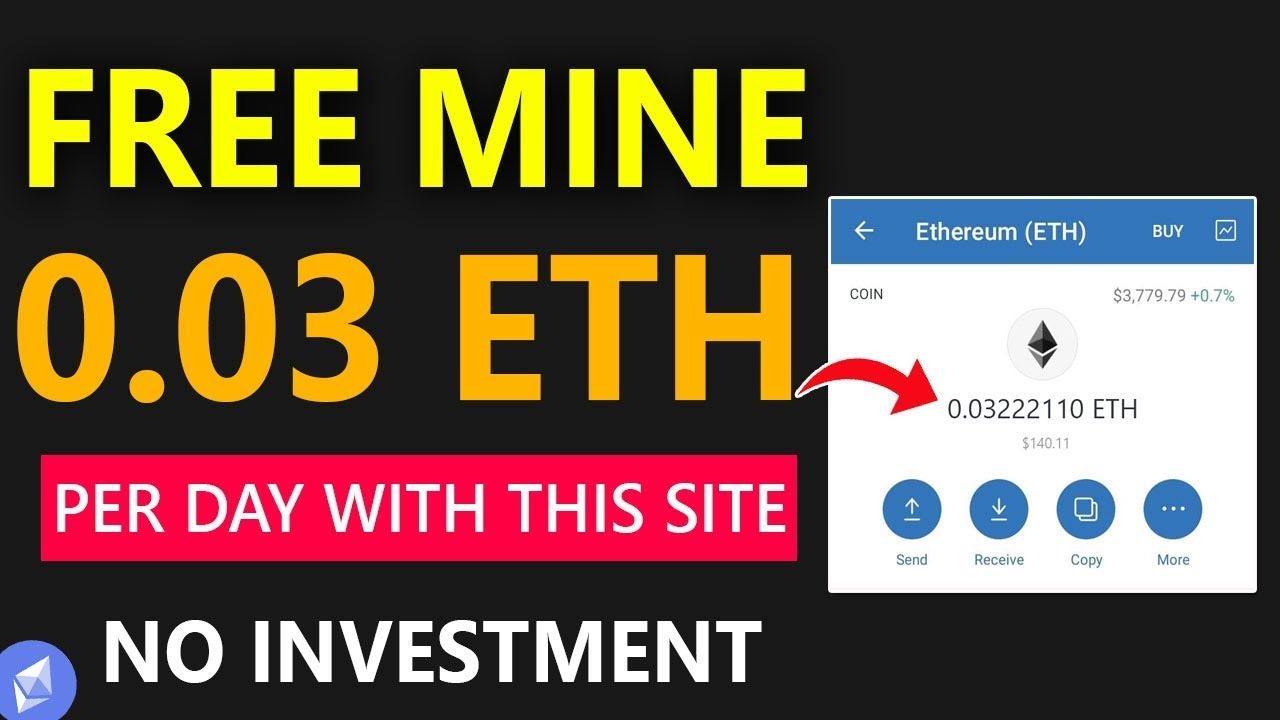 MINING FREE ETHEREUM ETH | No Investment (Free Eth Mining Site) # ...