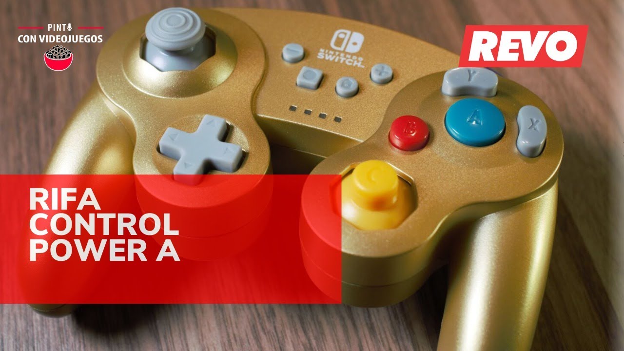 Rifa Control Power A para Nintendo Switch. - YouTube
