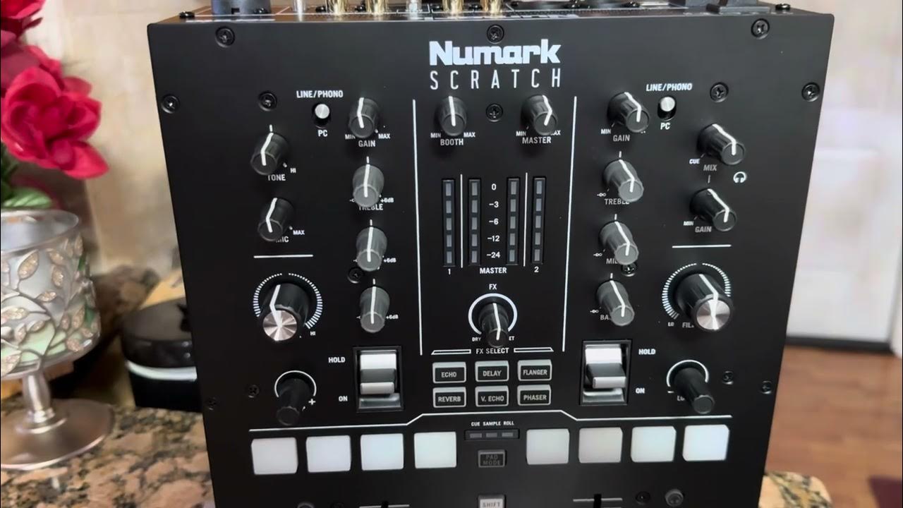 Numark Scratch mixer - YouTube