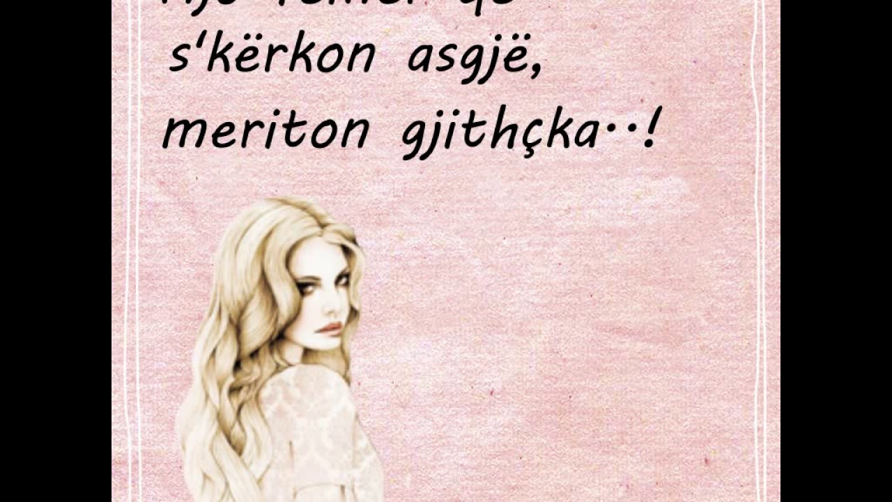 Thënie Dashurie - YouTube