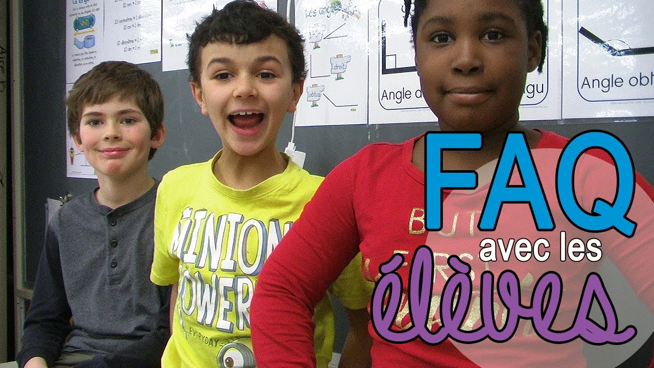 Mes élèves répondent à vos questions | My life as a teacher - YouTube
