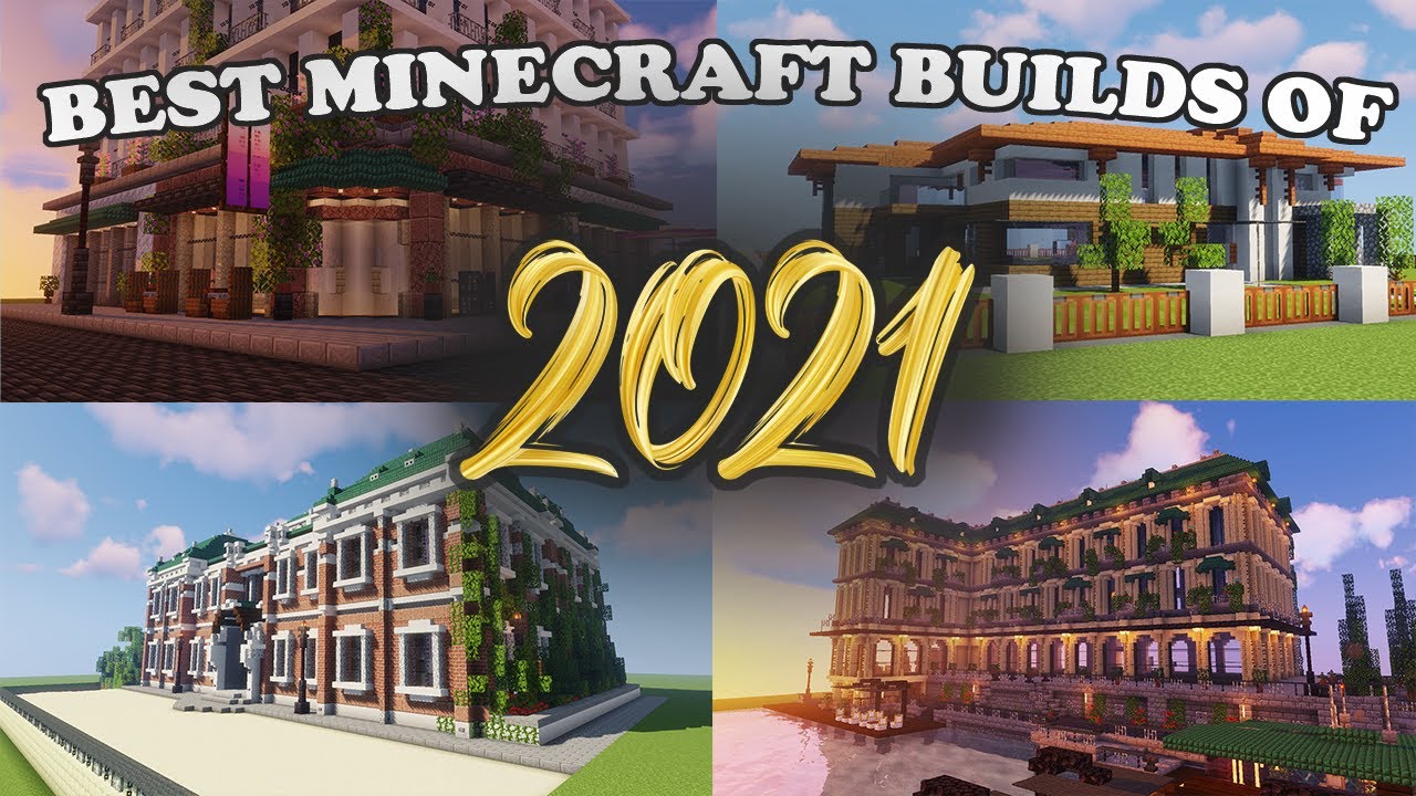 BEST MINECRAFT BUILDS OF 2021 : (minecraft house tutorials and ...