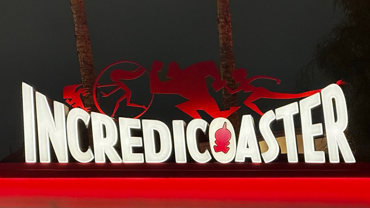 Night time Incredicoaster! - YouTube