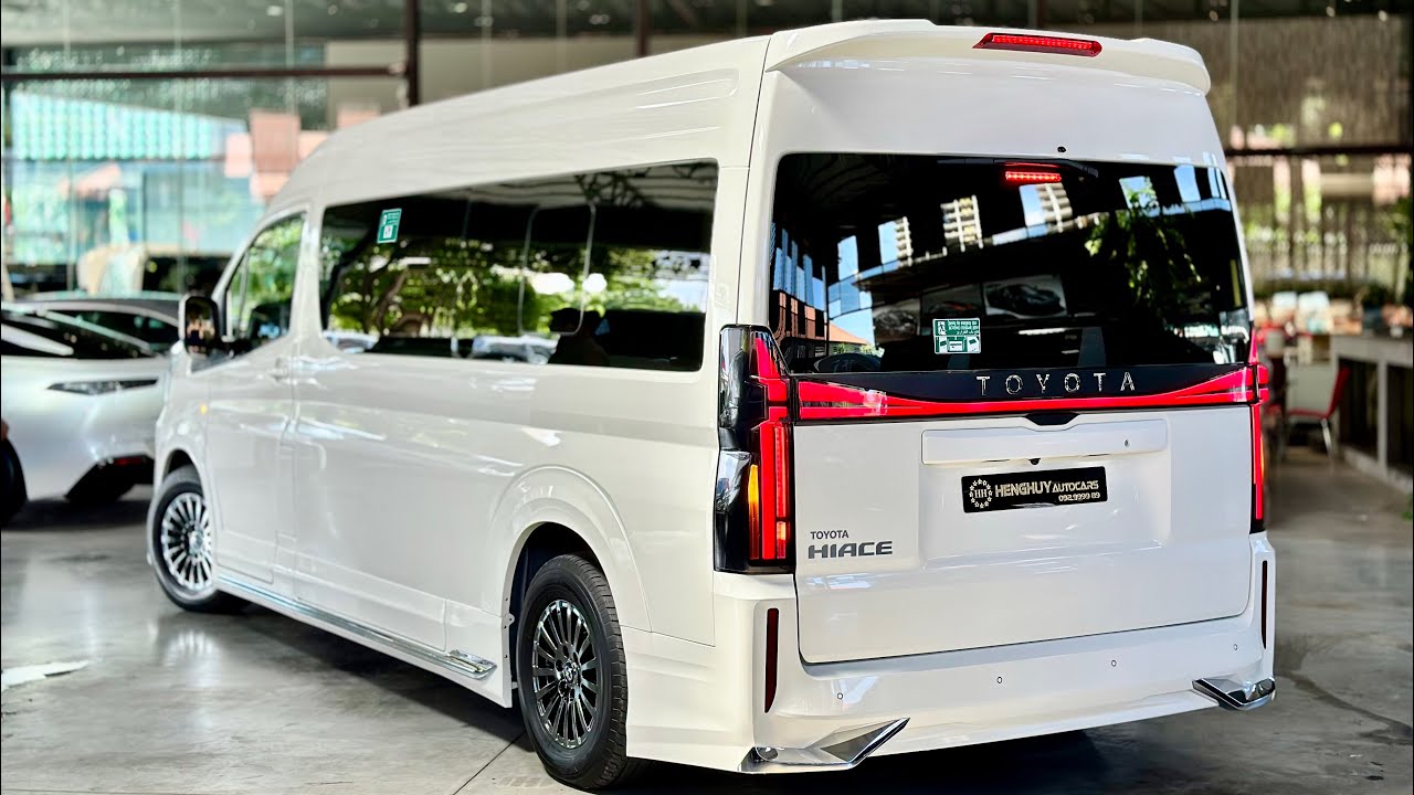 New Toyota Hiace ( 2024 ) - Van VIP First-Class luxury | Interior And ...