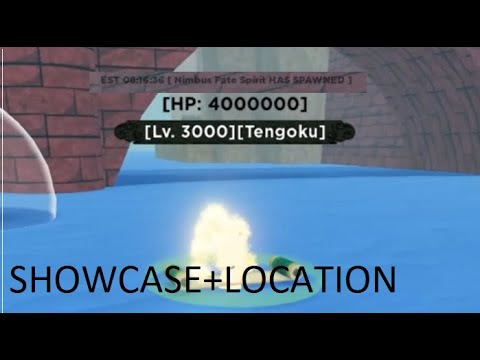 Shindo Life 2 NIMBUS FATE SPIRIT LOCATION/SHOWCASE - YouTube