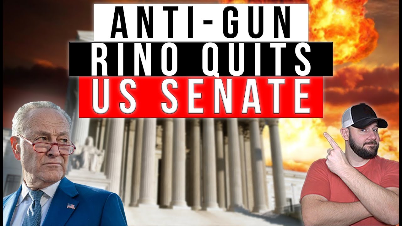 BREAKING: Gun Controlling RINO Throws In The TOWEL In SENATE | Betray ...