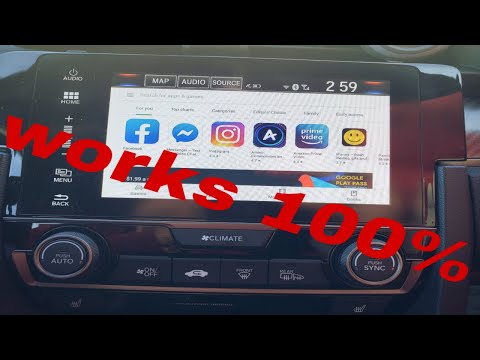 How to install apps on your honda