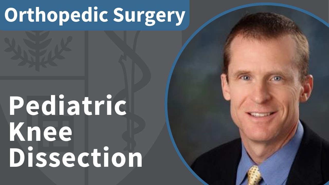 Lessons from Pediatric Knee Dissection | Orthopaedic Surgery Grand ...