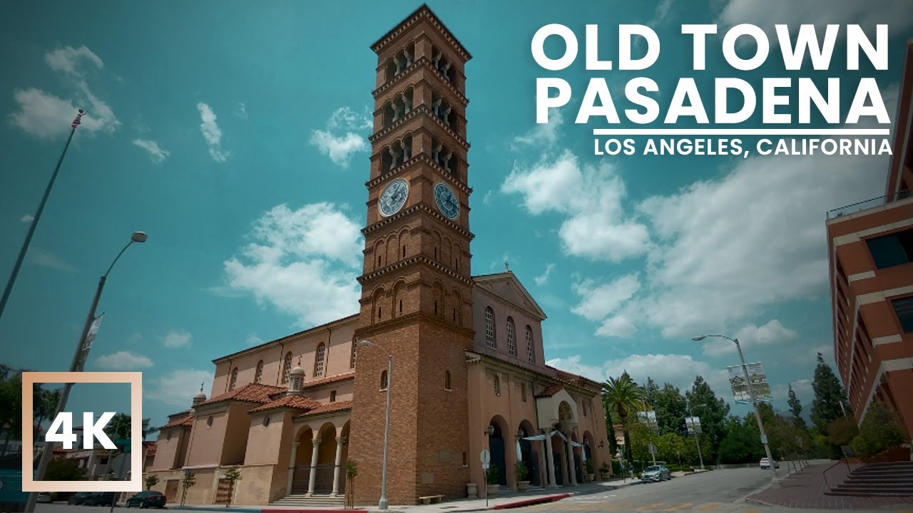 Old Town Pasadena Walking Tour | 4K - YouTube
