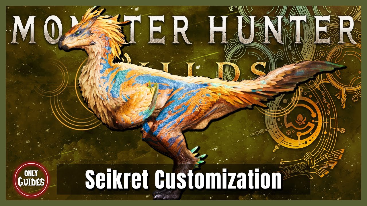 Get a TIGREX Seikret in Monster Hunter Wilds - Customization Tutorial - YouTube
