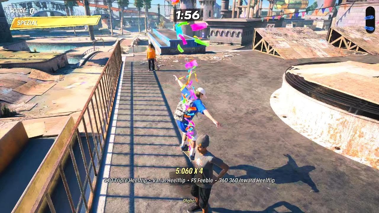 Tony Hawk's Pro Skater 3 + 4 Ok chad Muska 1MILLIONCombo Points Tour ...