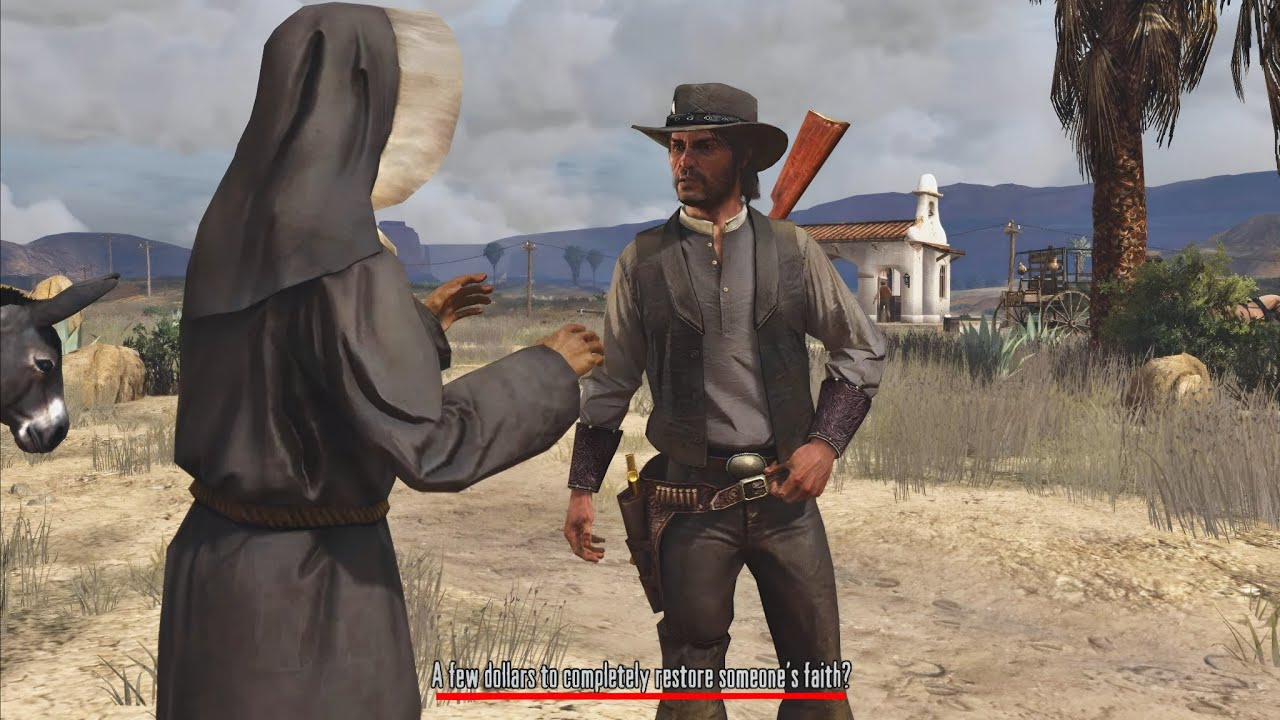 Only Dutch's Faith can be restored with money | Rdr1 - YouTube