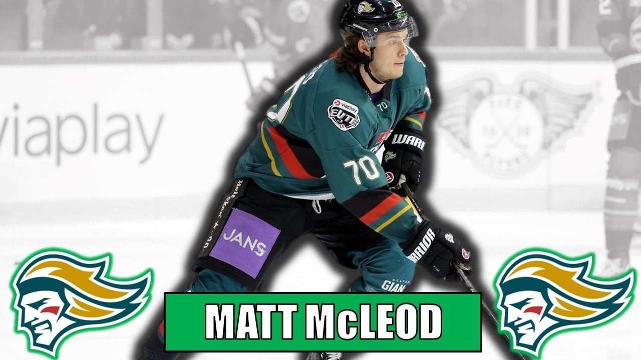 Belfast Giants Sign Matt McLeod - YouTube
