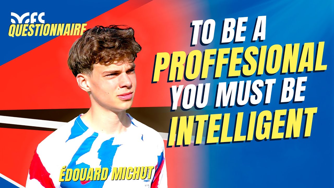 MFC Questionnaire with ÉDOUARD MICHUT | PSG, idols, dreams, moments ...