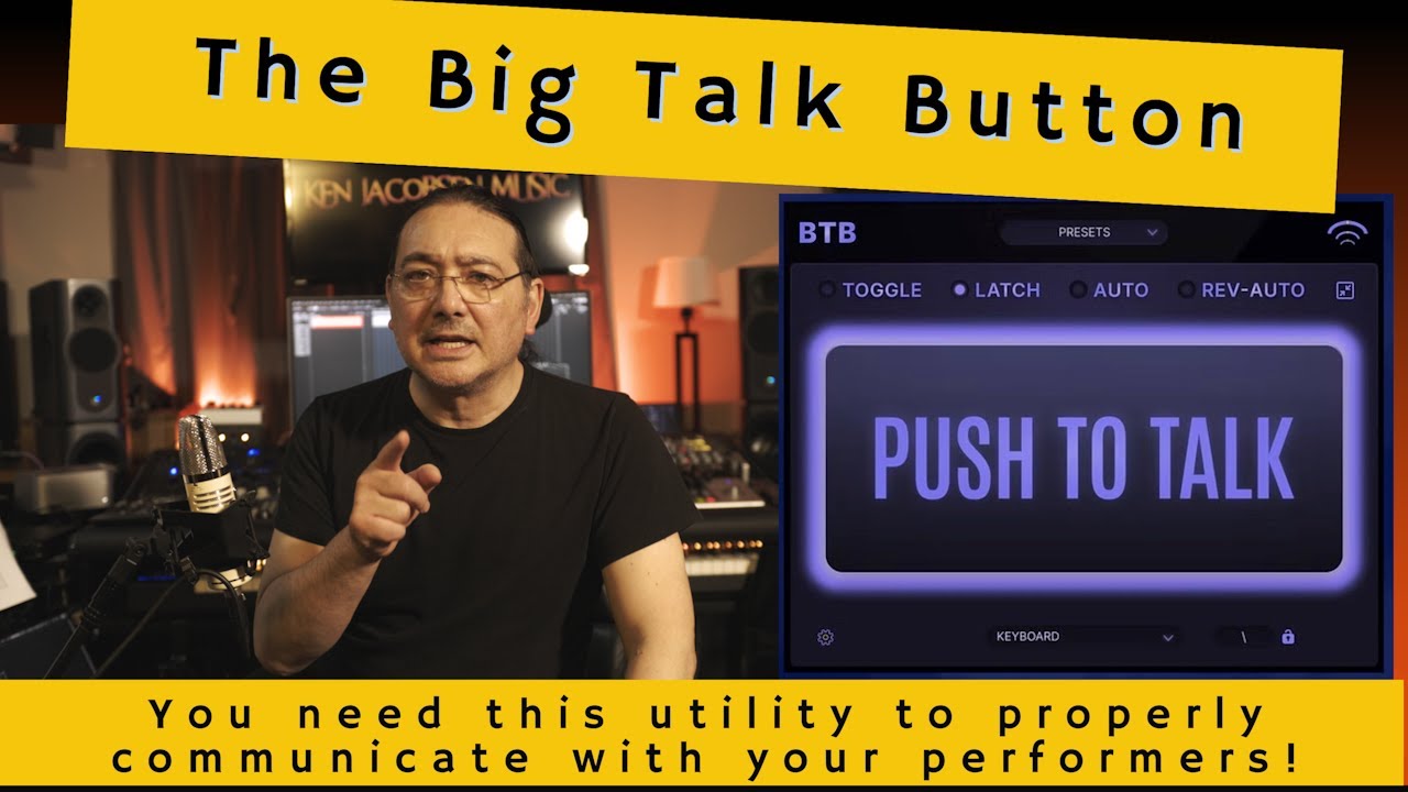 Big Talk Button - Killer Utility for Communication in the Studio with ...