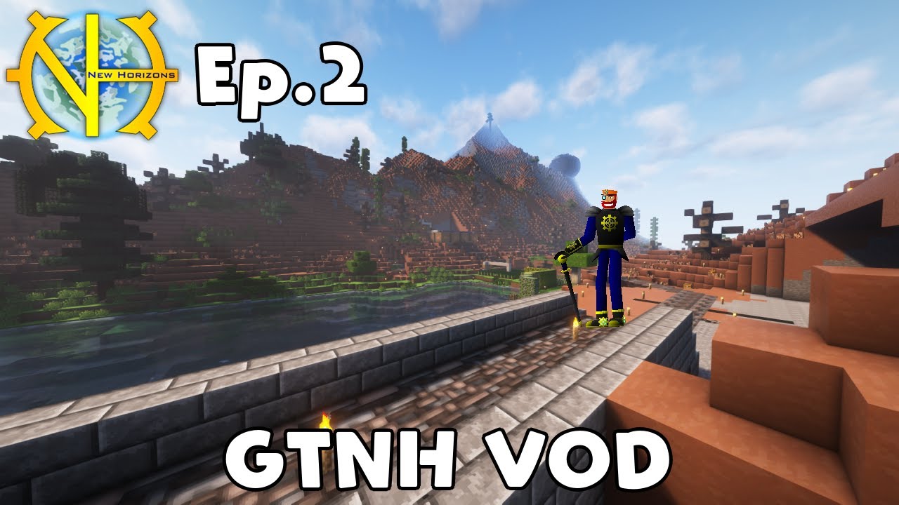 [GTNH EP: 2] New Base Location and Designing! (Stream VOD) - YouTube