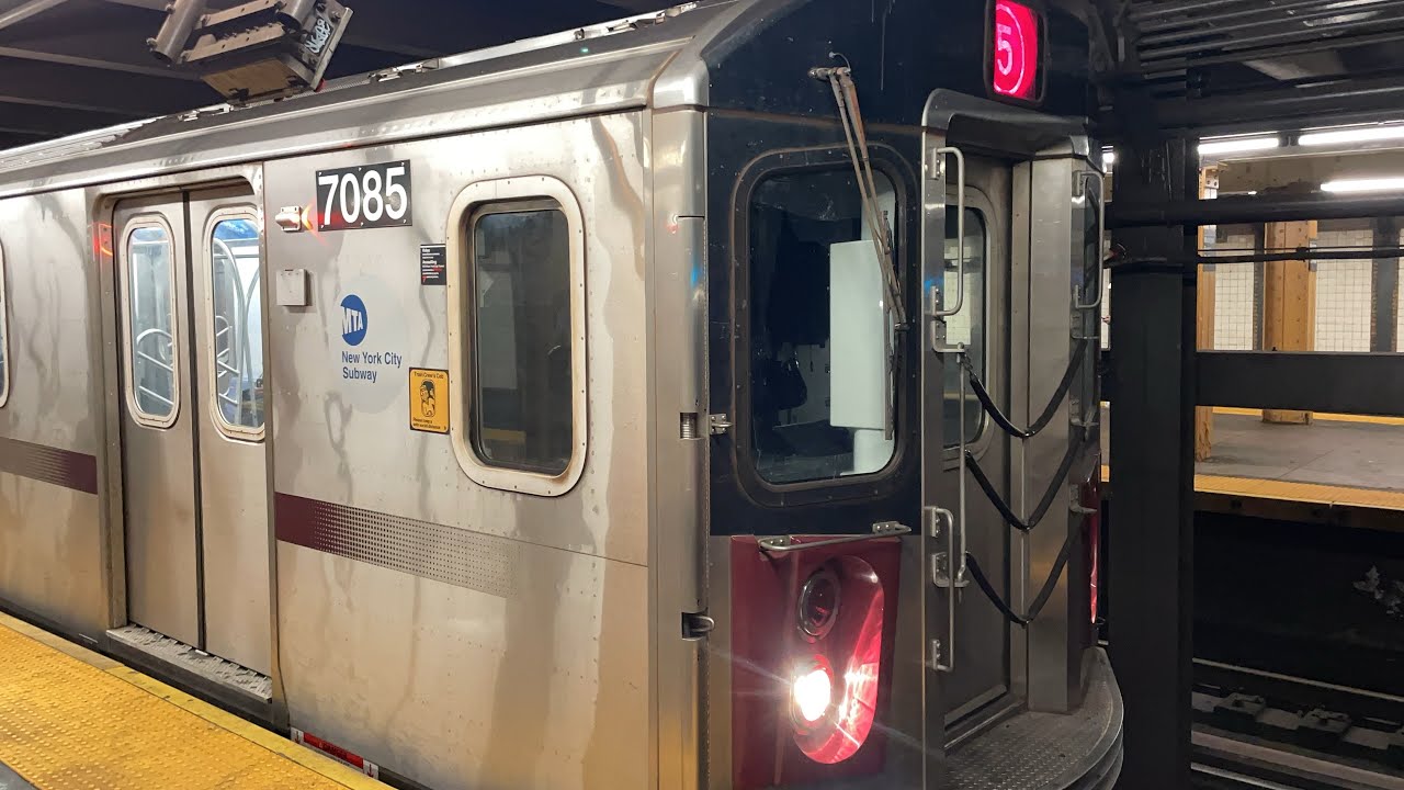 MTA New York City Subway: Flatbush Avenue Brooklyn College Bound R142 5 ...