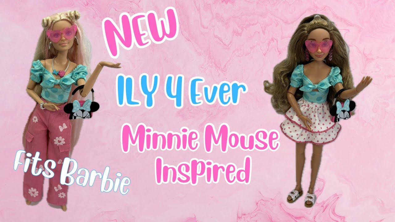 NEW ILY 4 Ever Fits Barbie Minnie Mouse Inspired | Speed Unboxing - YouTube