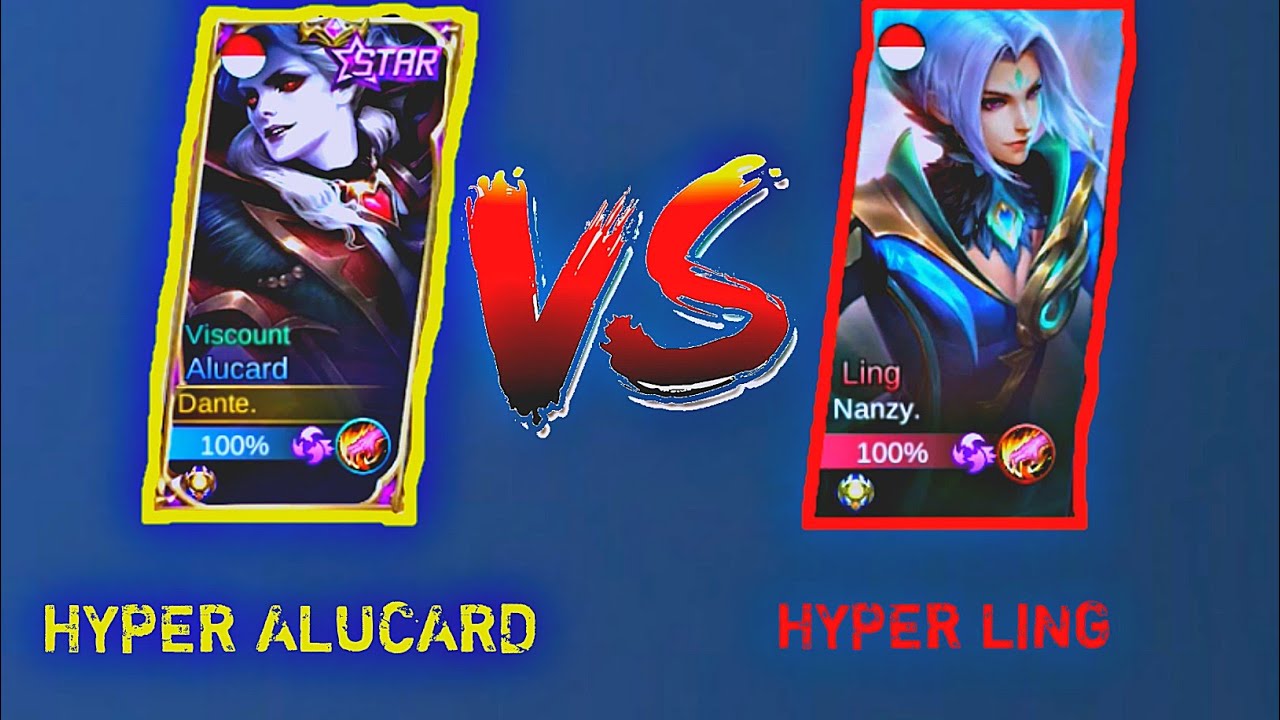 HYPER ALUCARD VS HYPER LING • Alucard Gameplay Dante - MLBB - YouTube