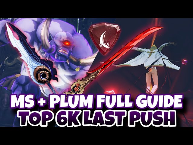 MS + PLUM GUIDE! LAST PUSH FOR TOP 6K HARD MODE ROCKPASA WOBL - Solo ...