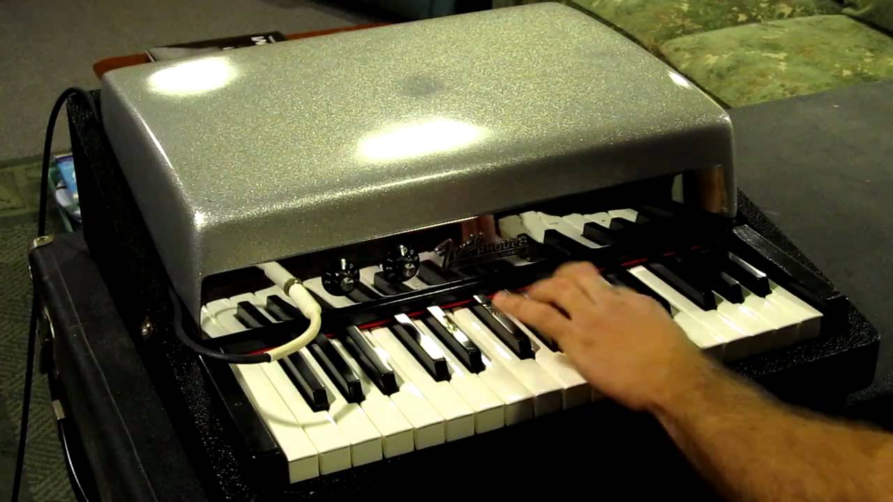 1966 Fender Rhodes Piano Bass Demo 6 - YouTube