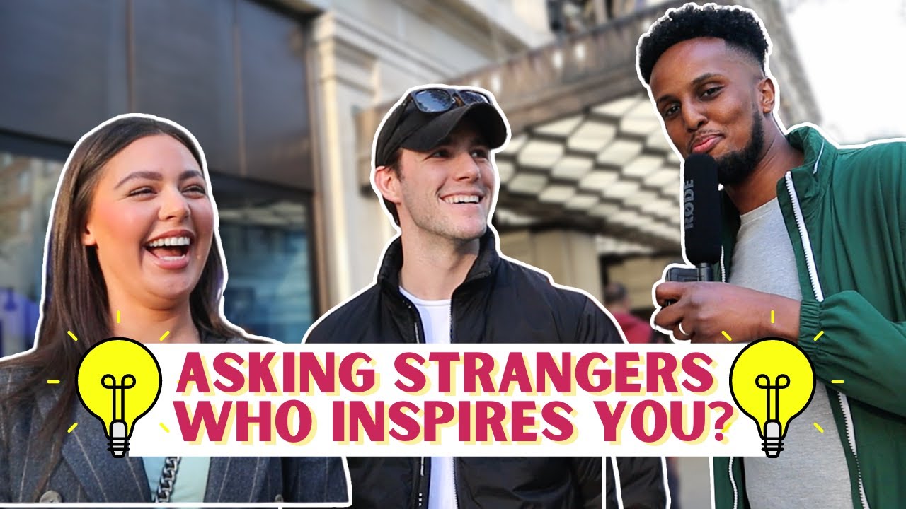 Asking The Public 'Who Inspires You'? | Street Interview | 2023 - YouTube