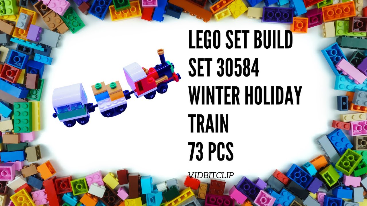 Lego Set 30584 - Winter Holiday Train - Unbox New Set and Build in Time ...