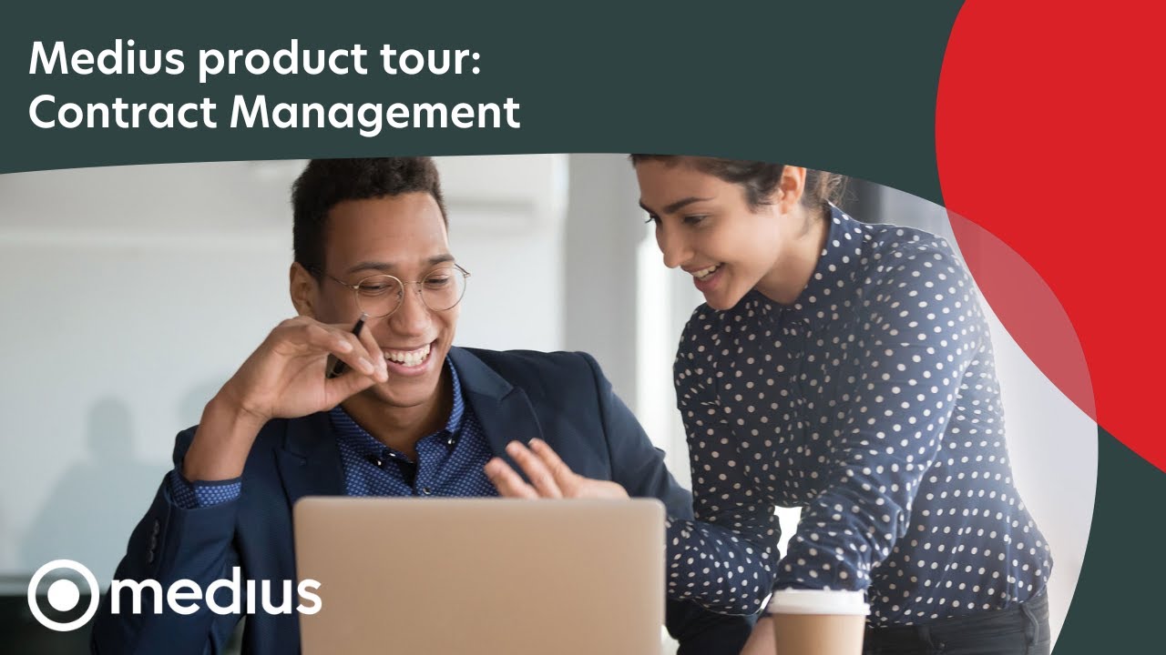 Store your contracts centrally and electonically secure with Medius Contract Management - YouTube