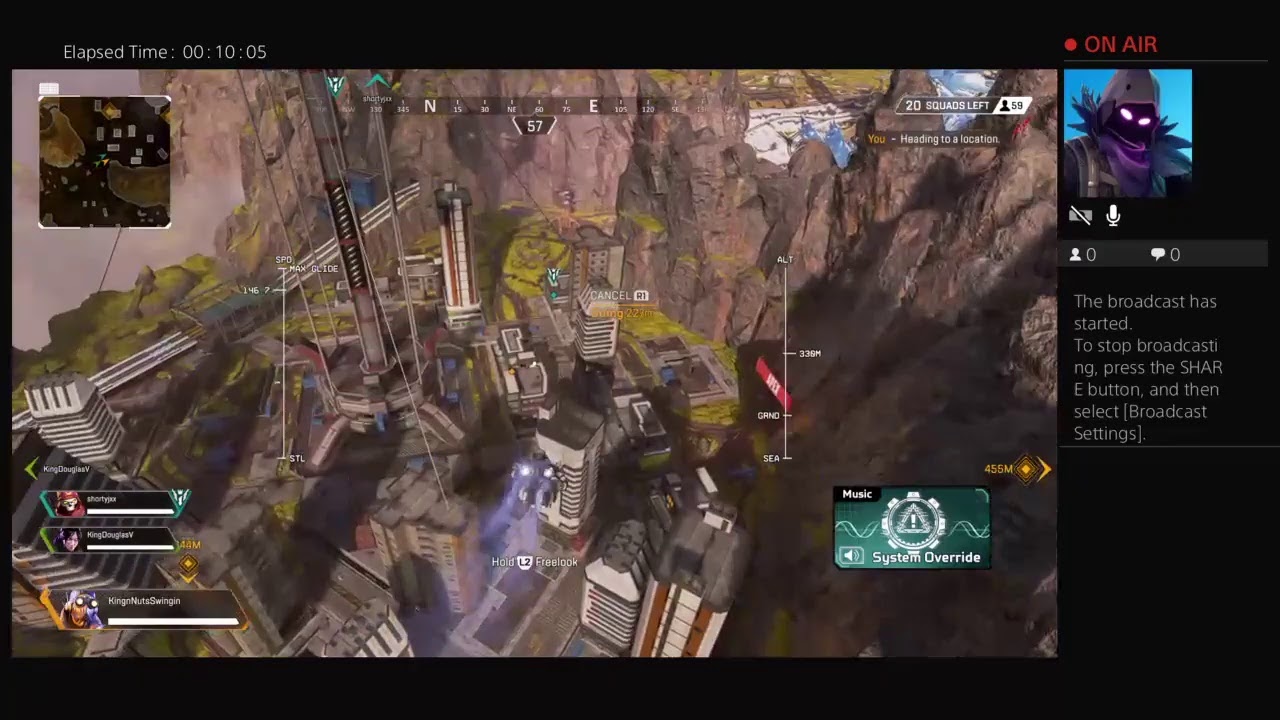Playing apex - YouTube