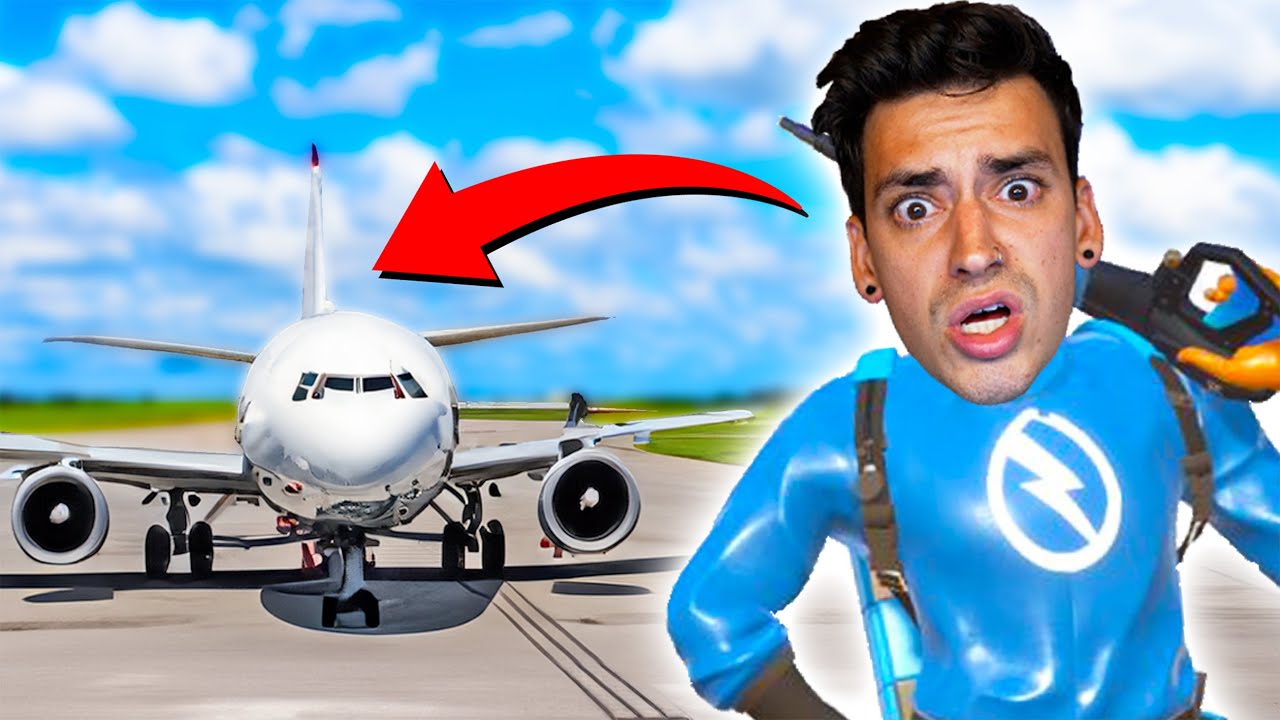 I Power Washed An ENTIRE AIRPLANE! (PowerWash Simulator) - YouTube