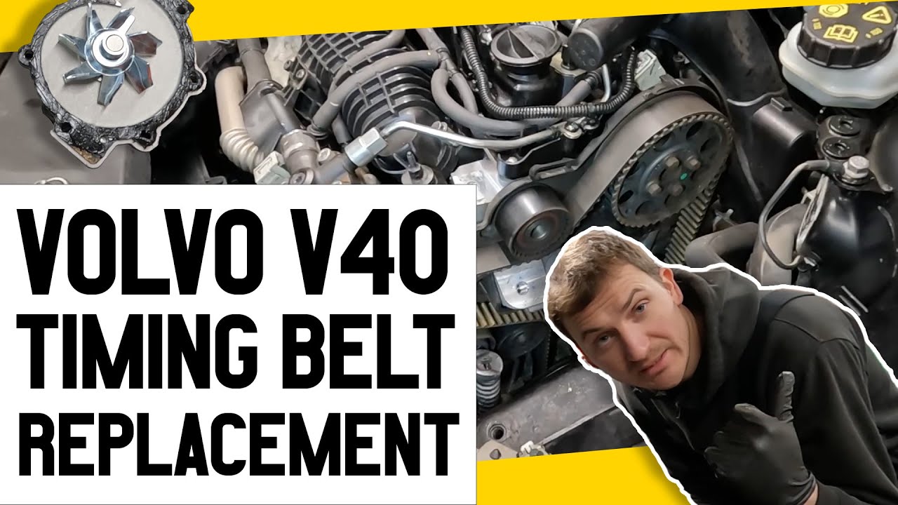 Volvo V40 D2 Timing Belt Replacement - Full Process Video - YouTube