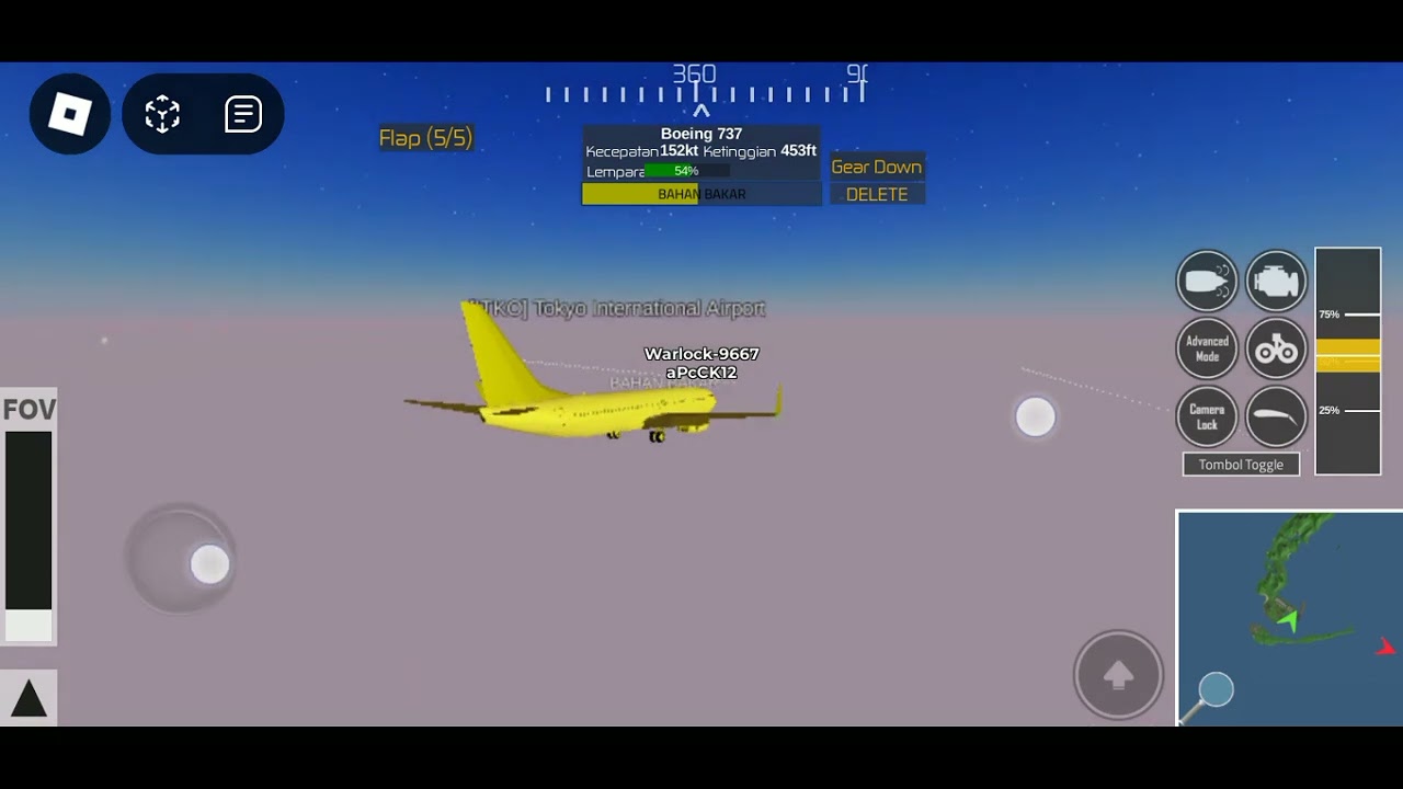 Approach in Tokyo Internasional (ITKO) - YouTube