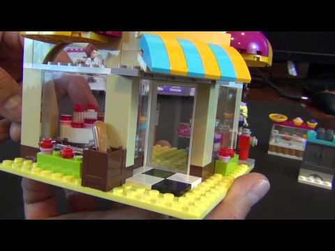 Review - Lego Friends Downtown Bakery Set #41006