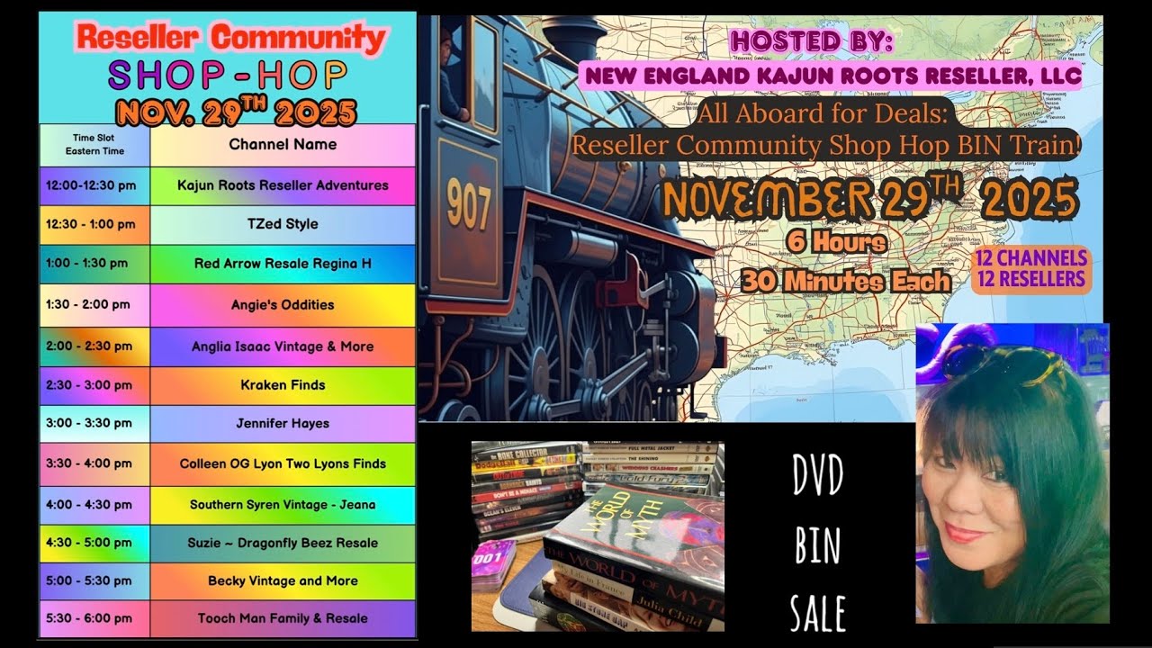 Reseller Community Shop Hop - Nov 29, 2025 #ResellerCommunityShopHop, # ...