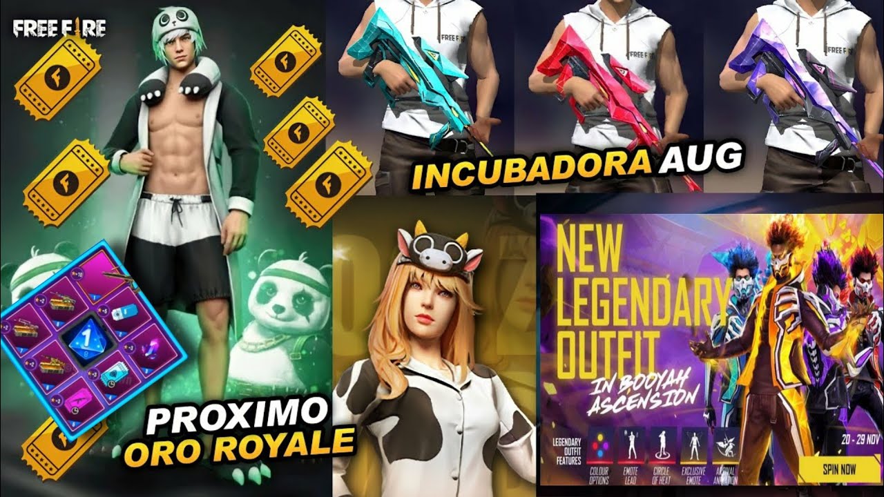 New Luck Royale Bundles | New Bundles | FF New Event | Booyah Bundle ...